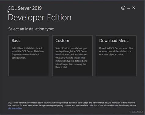 install sql server 2019 on windows server 2016 in vmware