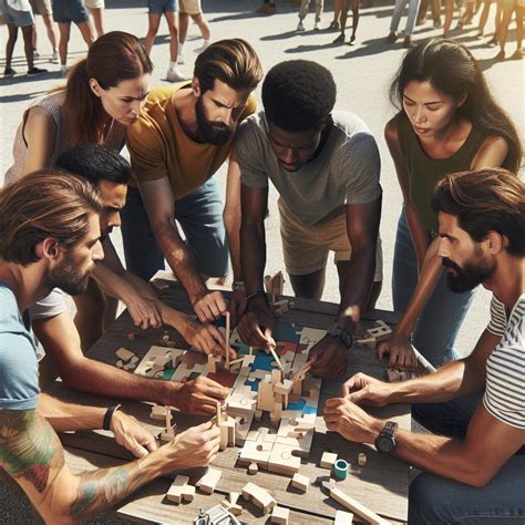 building team unity through exercises tandt