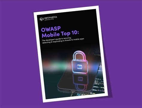 Owasp Mobile Top 10 A Guide To Security Jon Samsel Posted On The Topic Linkedin