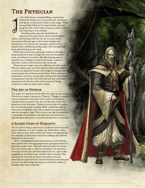 31 Best Dandd Classes Homebrew Images On Pinterest Character Concept