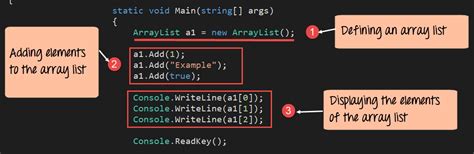 C Arraylist Tutorial With Examples C Sharp