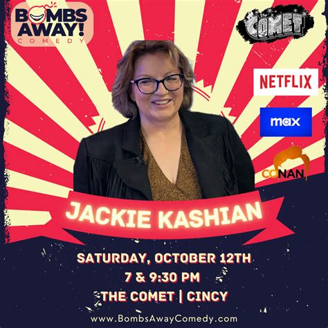 Jackie Kashian Comedy At The Comet