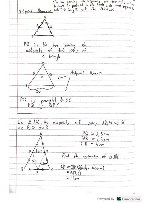 Summary Grade 10 Mathematics Euclidean Geometry Mathematics Stuvia Sa