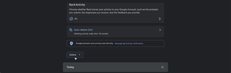 How To Delete Your History And Activity Data On Google Bard
