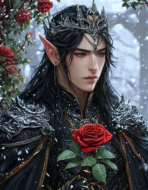 «Тёмный властелин Красивый молодой … — картинка создана в Шедевруме