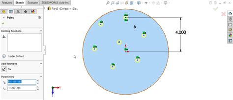 Solidworks Circular Pattern