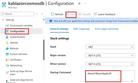 C What Has To Be Changed On A Blazor Project For It To Be Hostable