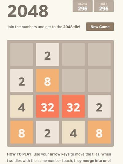 2048 Game 2048 Play The Game For Free On Pacogames