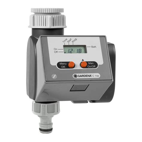 Gardena Water Timer Electronic T 14 E Operating Instructions Manual Pdf Download Manualslib