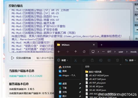 关于我制作的各类mod的报错和修改 Oddba社区