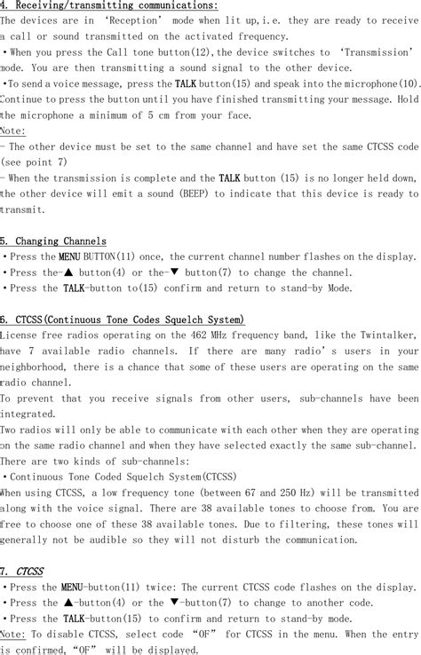 Po Fung Electronic Bf T3 Walkie Talkie User Manual T3 Enx