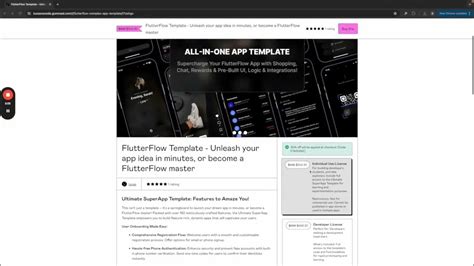 Flutterflow Template Unleash Your App Idea In Minutes Or Become A Flutterflow Master Youtube