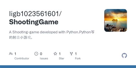 Github Ligb Shootinggame A Shooting Game Developed With Python Python