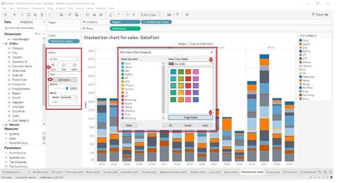 How To Create Stacked Bar Chart In Tableau At Lara Roberts Blog