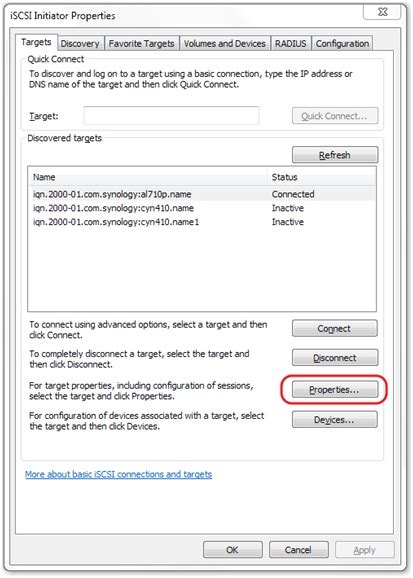 How To Use ISCSI Targets On Windows Computers With Multiple Connections Per Session MC S