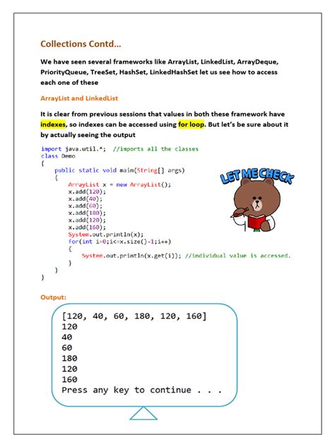 Collection Continued Notes Lyst5117 Pdf Object Computer Science Computer Science