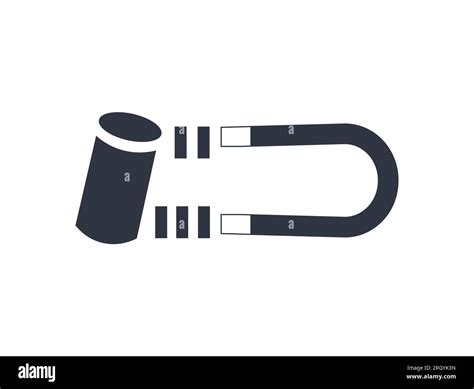 Isolated And Monochromatic Steel Symbol Vector Illustration Stock