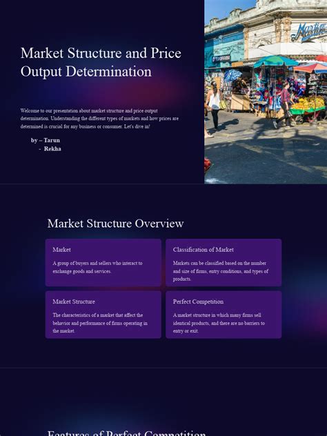 Market Structure And Price Output Determination Pdf Market Power Monopoly