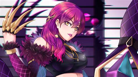 K Da Evelynn Lol League Of Legends Lol Free K Wallpapers Free K Wallpapers Pixel K
