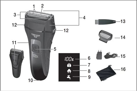 beurer HR 7000 Foil Shaver Instruction Manual
