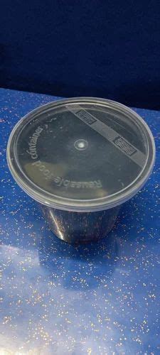 Plastic 300ml Reusable Food Container At Rs 3 Piece In New Delhi Id