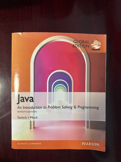 Java An Introduction To Problem Solving And Programming Seventh Edition Hobbies And Toys Books