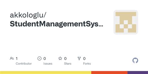 Github Akkologlu Studentmanagementsystem