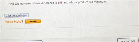 solved find two numbers whose difference is 198 and whose