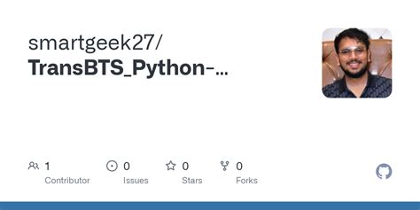 Transbts Python Implementation Readme Md At Main Smartgeek
