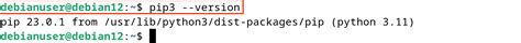 How To Install And Remove Pip On Debian Bookworm Linuxways
