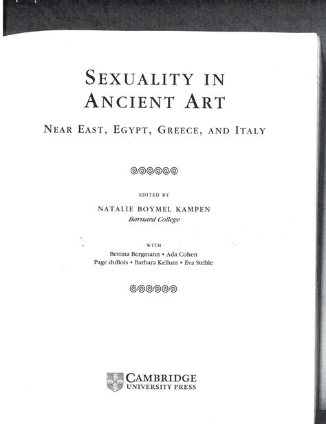 Irene Winter Sex Rhetoric And The Public Monument Arhs 4998 Studocu