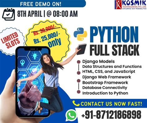 Kosmiktechnologies Pvt Ltd On Linkedin Pythonfullstack