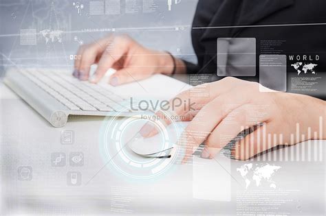 Modern Computer Operation Technology Creative Image Picture Free Download Lovepik Com