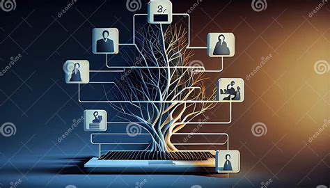 Business Hierarchy Structure Process Workflow Automation Flowchart