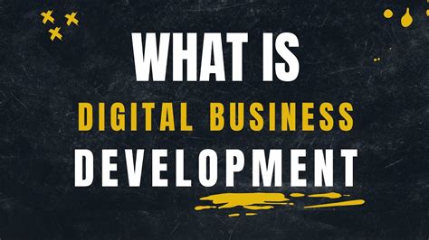 What Is Digital Business Development I Royaltech Technologytrends Innovation 2023 Youtube