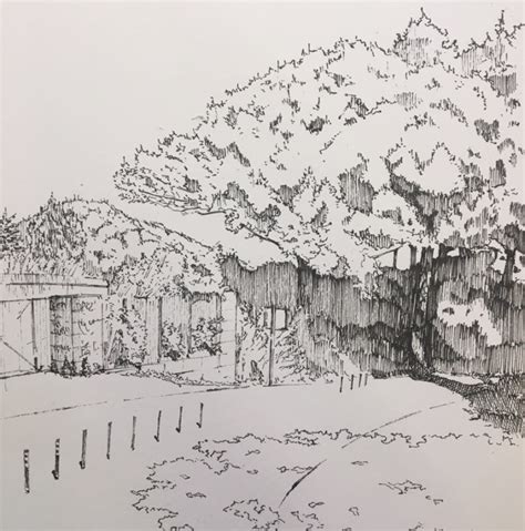 펜으로 그리는 여행 드로잉 포르투갈 리스본 전망대 Panoramico De Monsanto 펜드로잉 일러스트 손그림 어반