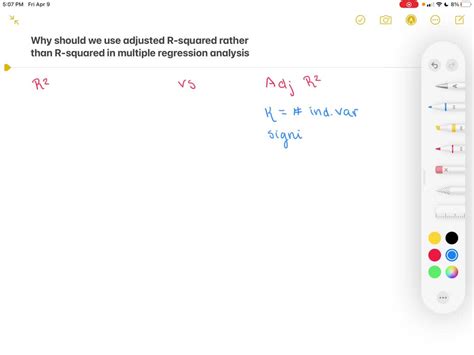 Suppose The Total Sum Of Squares Is Positive The Squared Multiple Correlation Coefficient Can