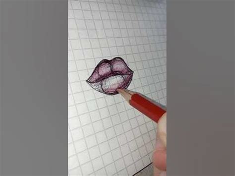 ВОТ ТАК ПРАВИЛЬНО РИСОВАТЬ ГУБЫ👄 #арт #рисунок #губы - YouTube