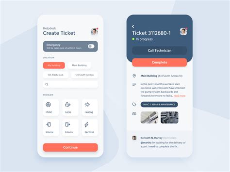 Maintenance Management System Mobile App By Nuriel Mizrahi On Dribbble