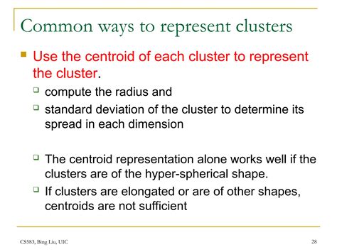 Cs583 Unsupervised Learning Cs583 Unsupervised Learningppt