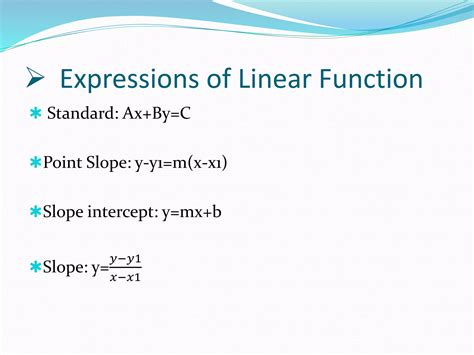 Linear And Exponential Functions Pptx