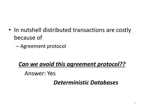 PPT Calvin Fast Distributed Transactions For Partitioned Database