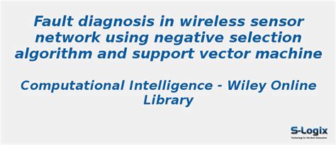 Fault Diagnosis In Wireless Sensor Network NS Projects S Logix
