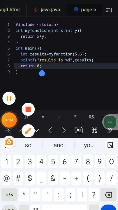 C Function Parameters Return Variablesshorts Cfunction Parameter