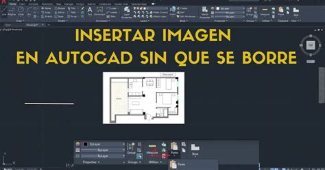 Como Insertar Una Imagen En Autocad Image To U