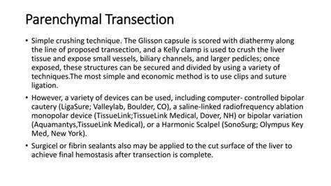 Hepatectomy Pptx Surgery Medical Health