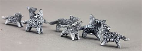 Pack Of Tiny Wolves Eagle Feather Tattoos Wolf Crow Jewelry