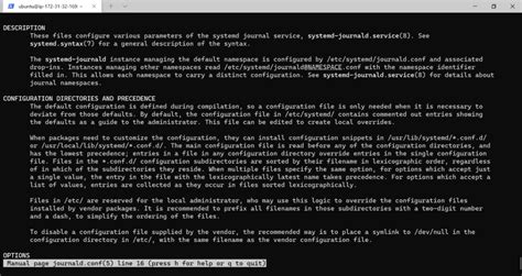 Systemd入门10：修改journald的配置文件实战 墨天轮