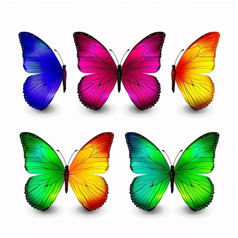 Premium Ai Image Graceful Flutter Butterfly Clipart