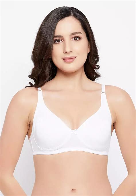 網上選購 Clovia Non Padded Non Wired Full Cup T Shirt Bra In White Cotton Rich 2025 系列 Zalora香港